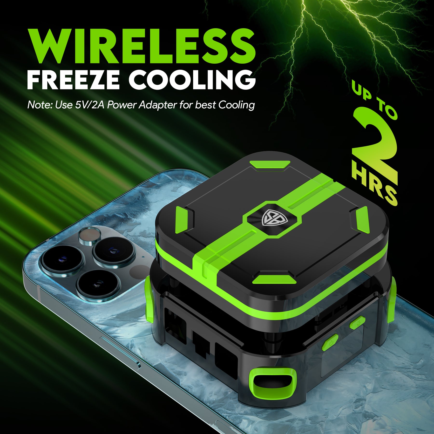 SpinBot IceDot Core X1 Wireless Mobile Cooler | Portable Cooling with